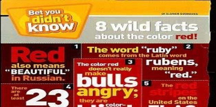8 Wild Facts About the Color Red | The Fact Site