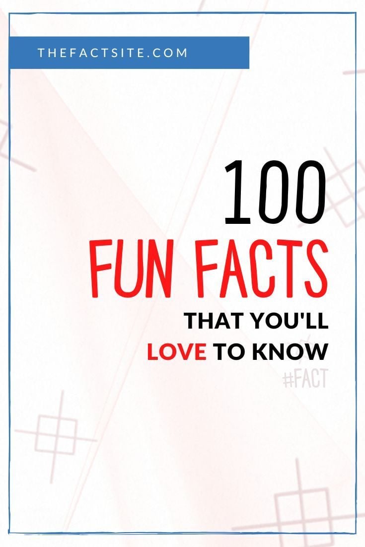 100 Fun Facts That You'll Love To Know - The Fact Site