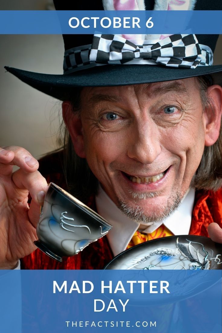 Get Ready For Mad Hatter Day | October 6 - The Fact Site