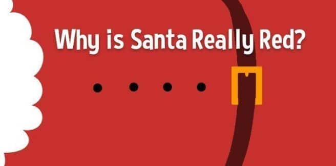 Why Is Santa Really Red? - The Fact Site