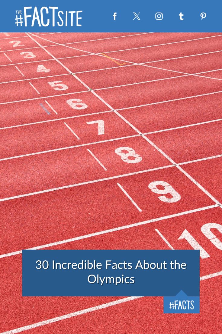 30 Incredible Facts About the Olympics - The Fact Site