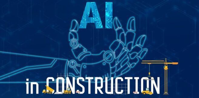 The Pros & Cons of AI in Construction Infographic - The Fact Site