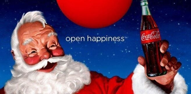 How Coca-Cola Actually Changed Santa's Appearance - The Fact Site