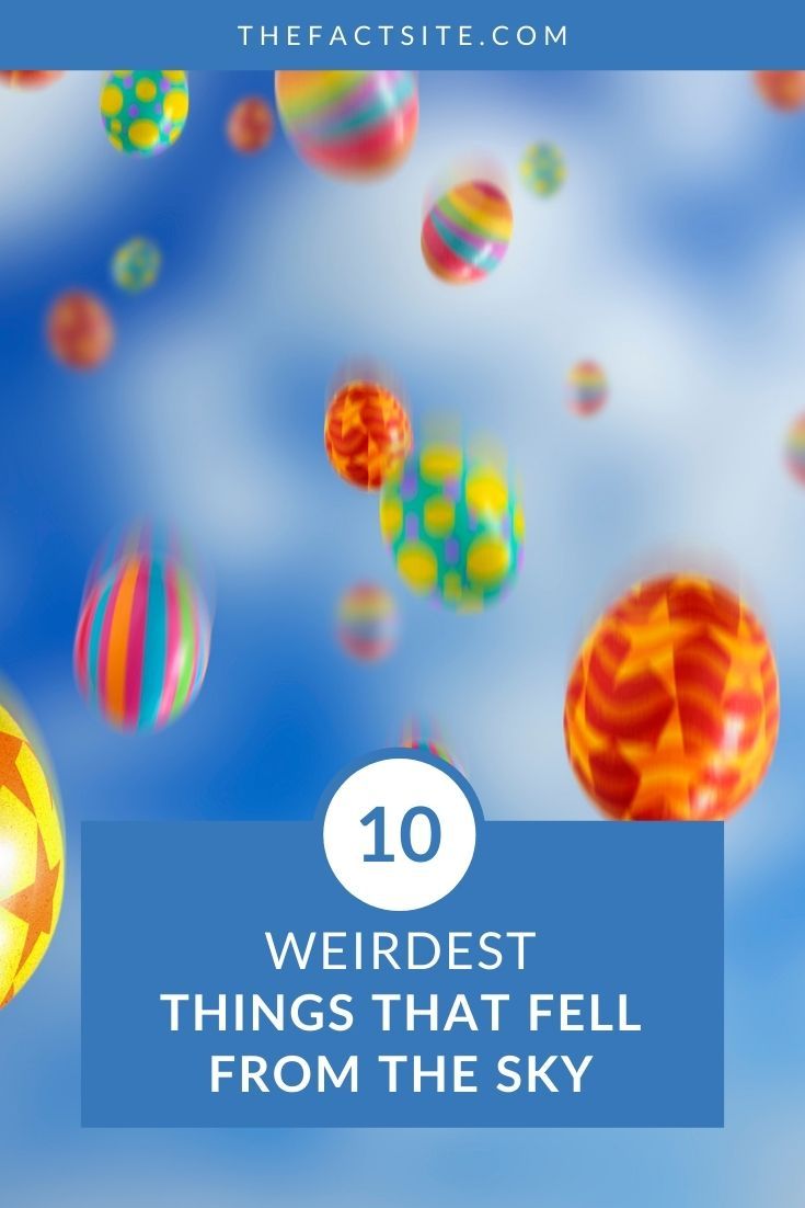 10 Weirdest Things That Fell From The Sky - The Fact Site