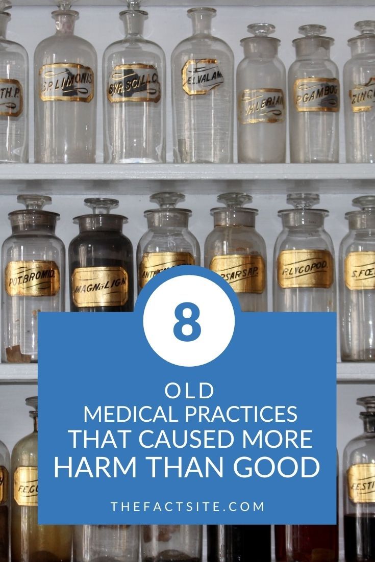8 Old Medical Practices That Did More Harm Than Good - The Fact Site