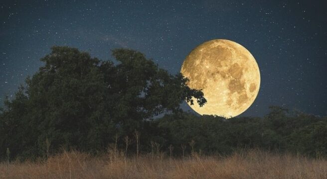 What Is A Harvest Moon? - The Fact Site