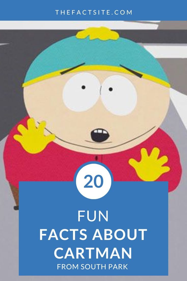 20 Fun Facts About Cartman From South Park - The Fact Site