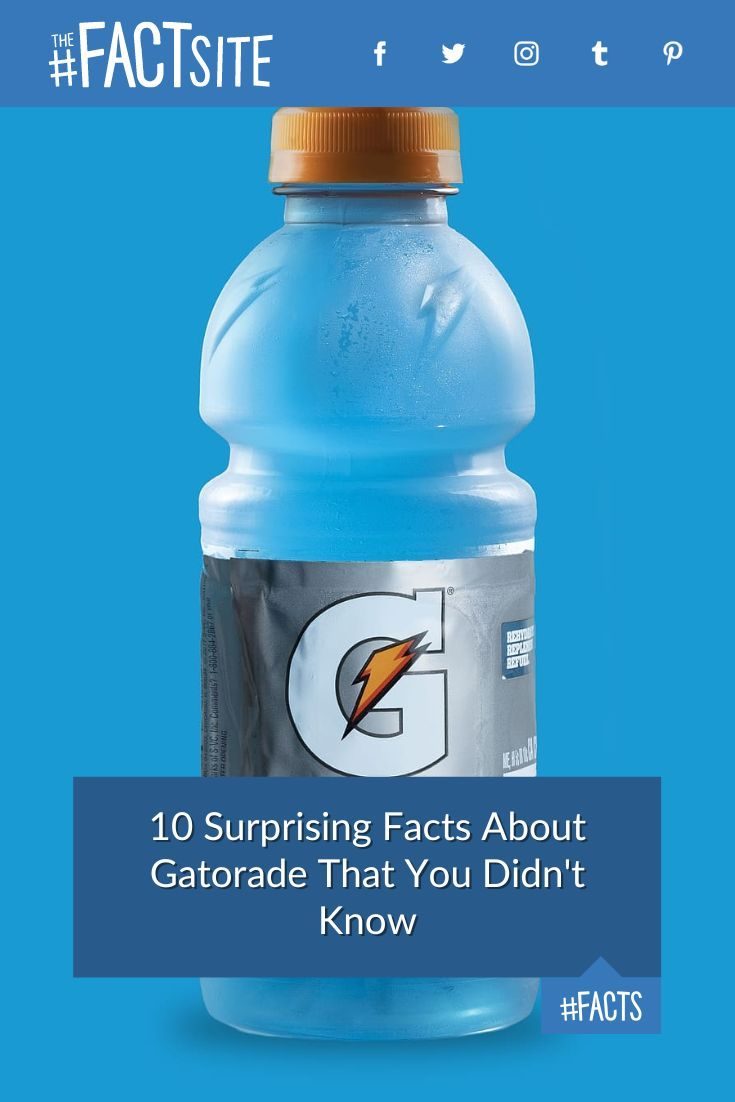 10 Surprising Facts About Gatorade That You Didn't Know - The Fact Site