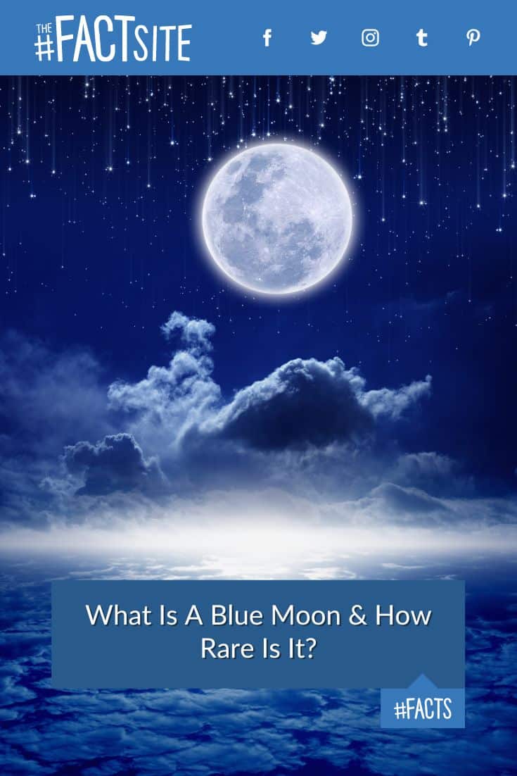 What Is A Blue Moon & How Rare Is It? - The Fact Site