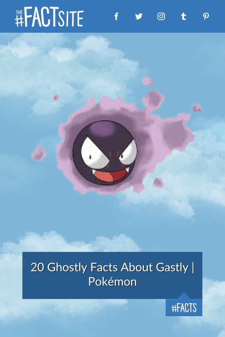 20 Ghostly Facts About Gastly | Pokémon - The Fact Site