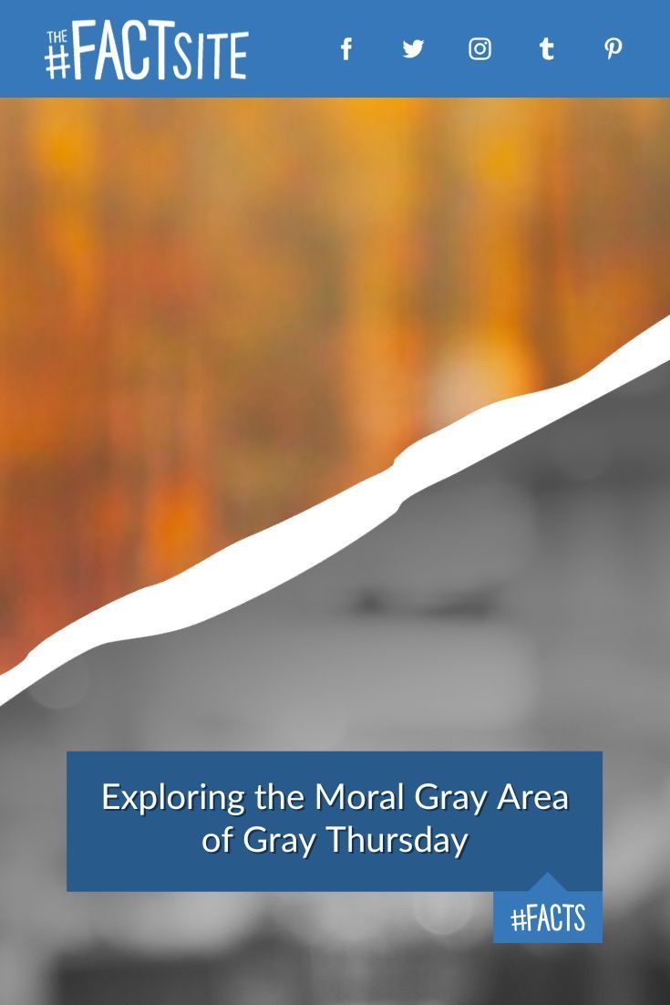 Exploring the Moral Gray Area of Gray Thursday - The Fact Site