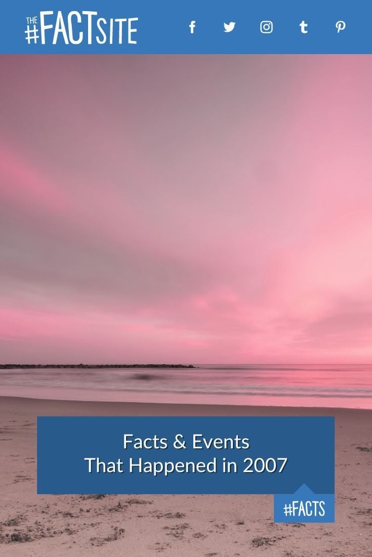 2007: Facts & Events That Happened in This Year - The Fact Site