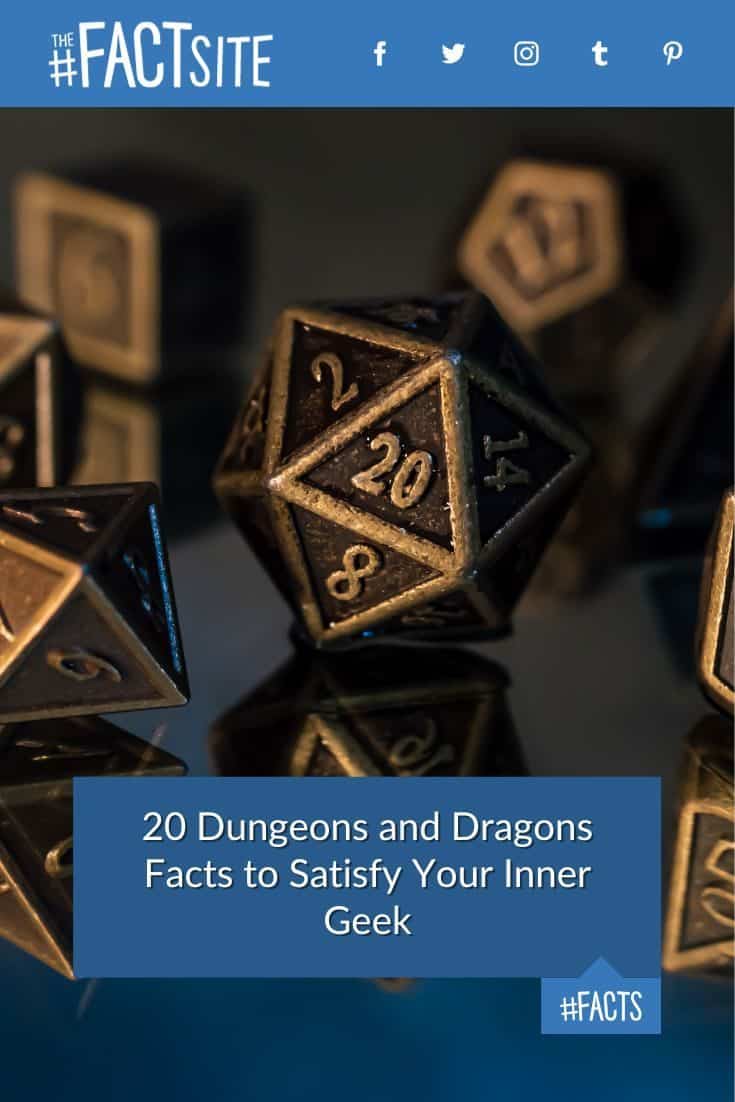 20 Dungeons and Dragons Facts to Satisfy Your Inner Geek - The Fact Site