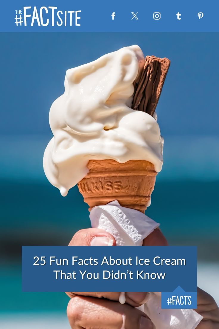 25 Fun Facts About Ice Cream That You Didn’t Know - The Fact Site