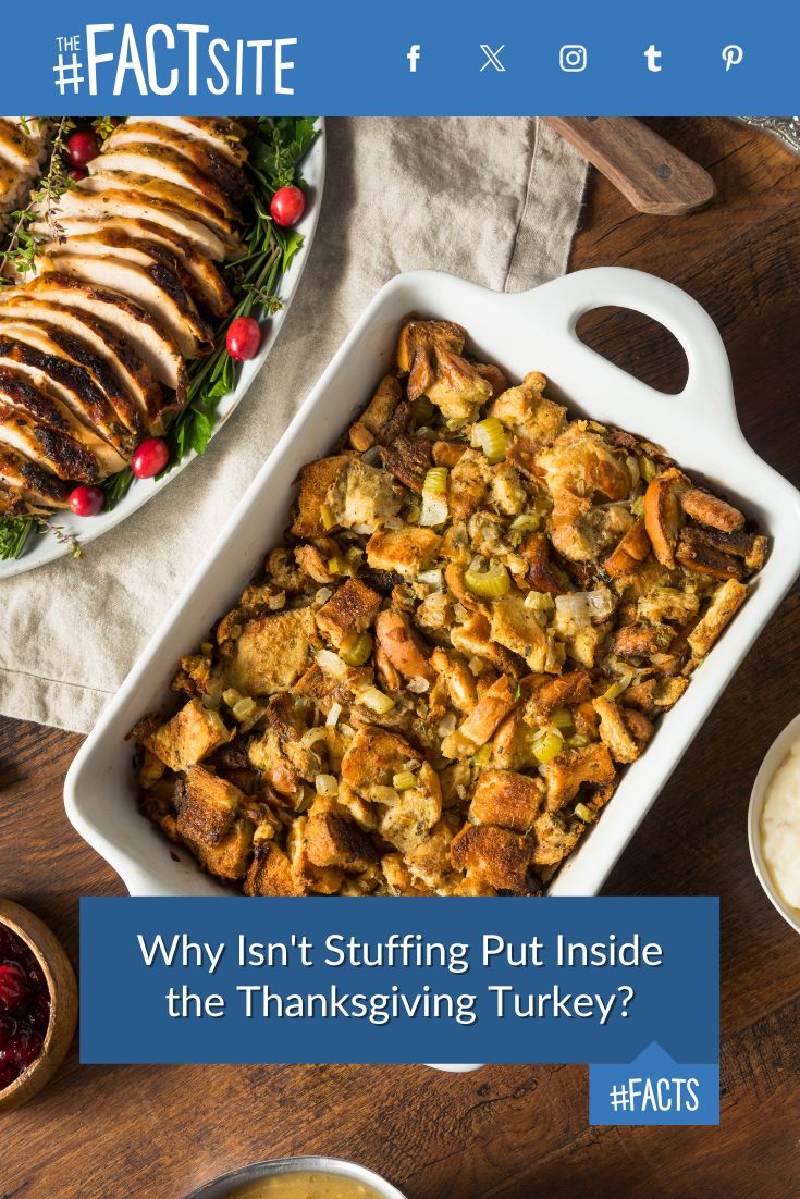 Why Isn't Stuffing Put Inside the Thanksgiving Turkey? - The Fact Site