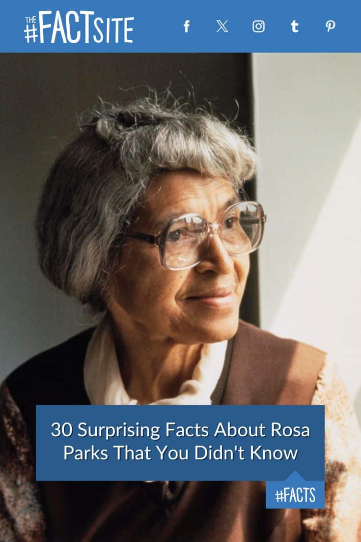 30 Surprising Facts About Rosa Parks That You Didn't Know - The Fact Site